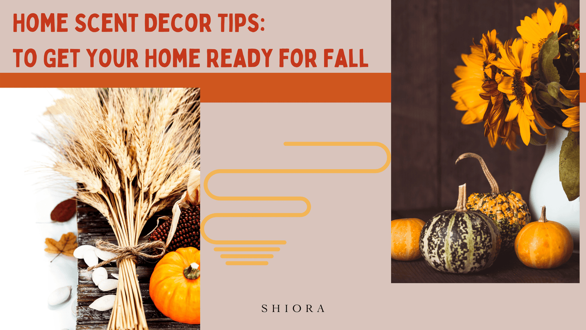 Home Scent Decor Tips to Get Your Home Ready for Fall│SHIORA Singapore